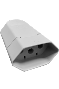 Plug Fêmea C/proteção Cinza 2p + T 20a - Lizot Ferragens